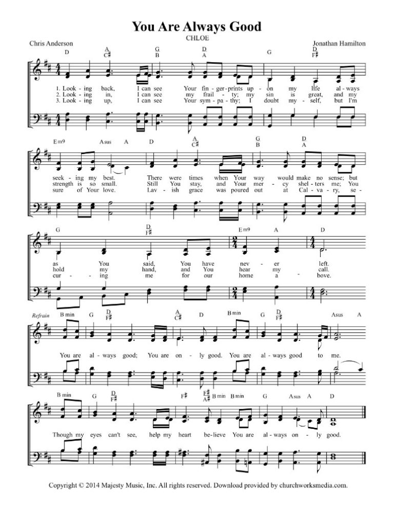 You Are Always Good [free song] - Church Works Media